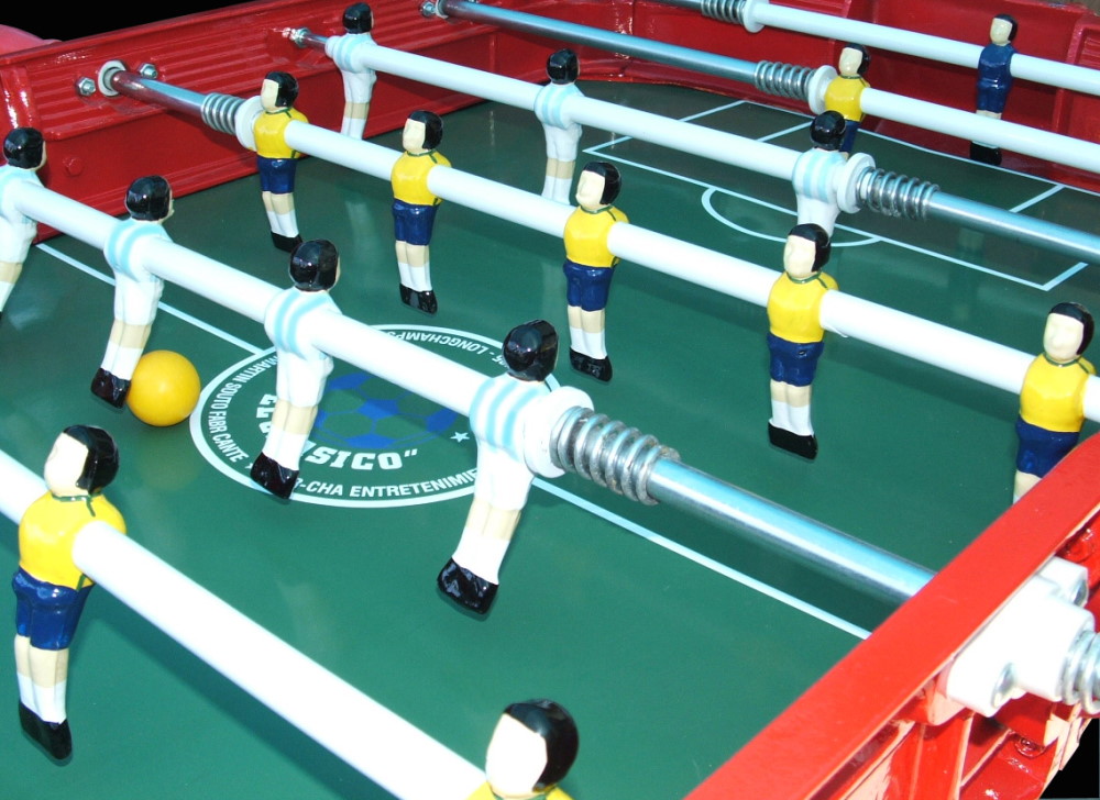 Metegol Modelo Full "Familiar", con barras cromadas - Metegoles El Clásico